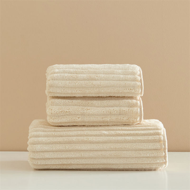 Dansunreve Bath Towel 70x140cm Fleece Soft High Absorb Luxury Bath ...