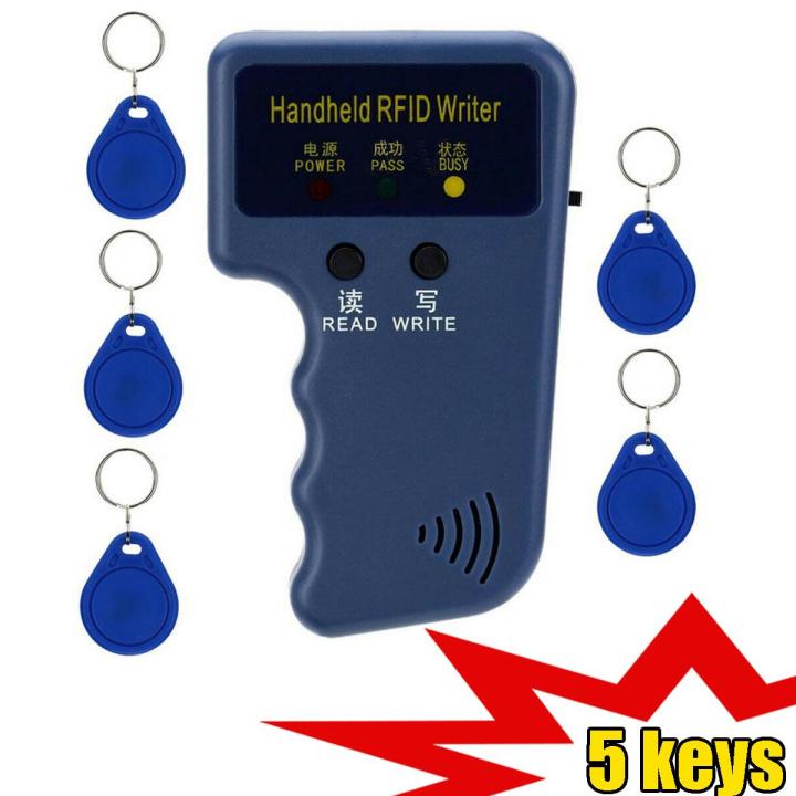 LED RFID ID Card Key Reader Writer Copier Writable Keyfobs Programmer ...