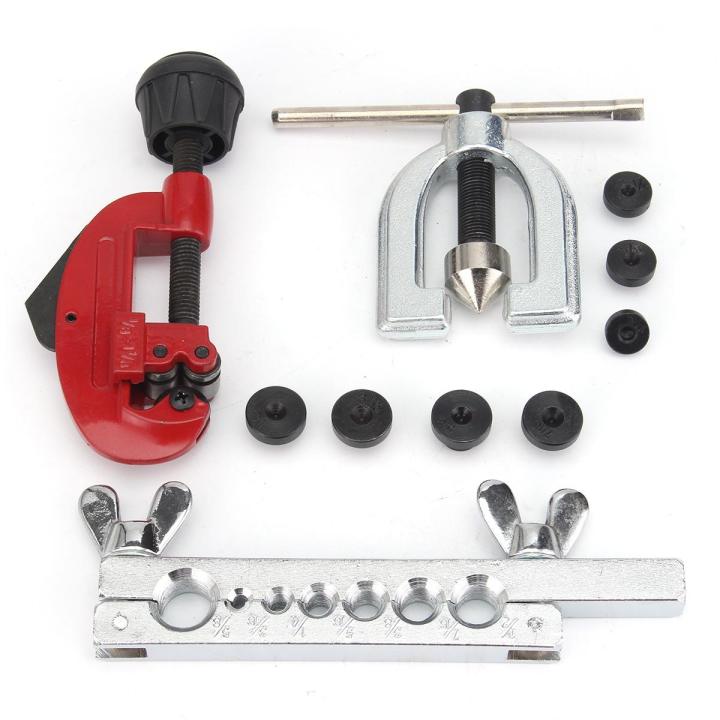 Double Flaring HOT SELL Tube Flare Tool Kits Pipe Cutter Air ...