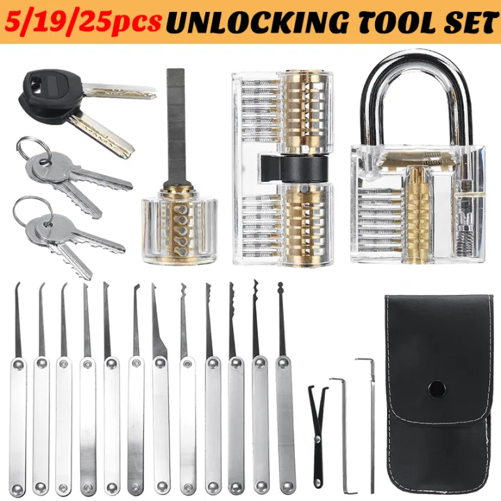 ( All-in-one) premium Lock Picking Set Unlocking Tool Set Locksmith ...