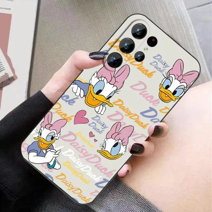 For Samsung Galaxy S24 Ultra Back Cover Case Fashion Disney Ducks ...