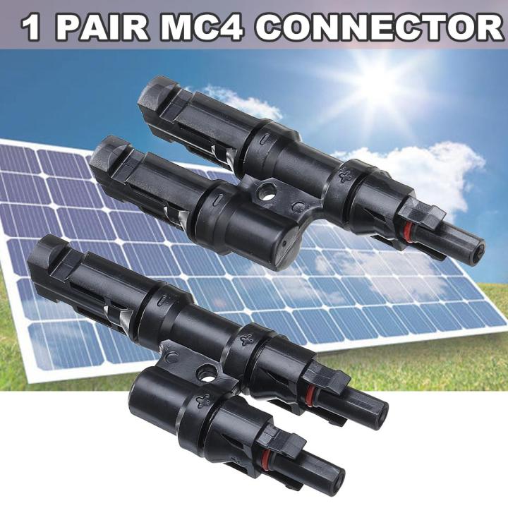 T/Y Branch MC4 Tools DIY Male Female M/F Connector Set Solar Panel IP67 ...