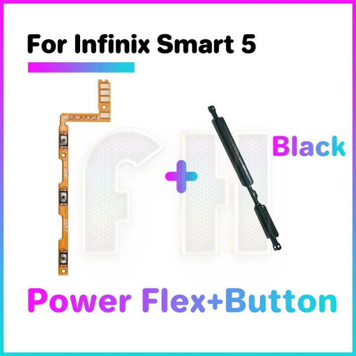 Power Volume button flex For Infinix smart 5 X657 Switch Power ON OFF ...