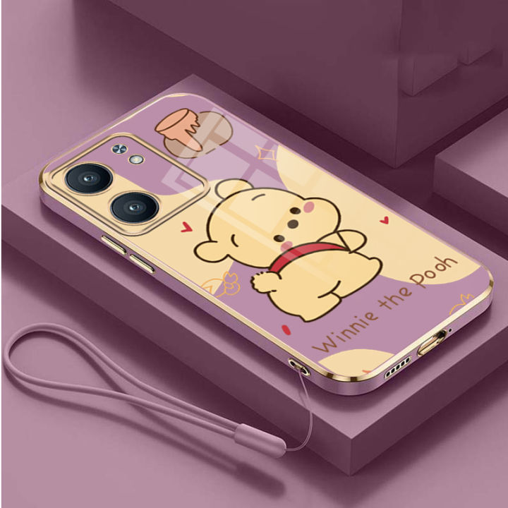 OPPO A5x A5 5G A5 Winnie The Pooh Mobile Case Straight Edge Glossy ...