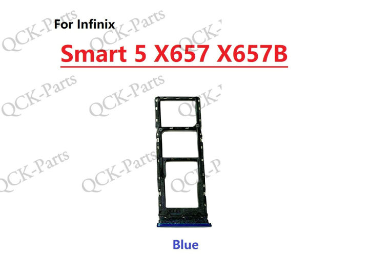SIM Card Tray Holder For Infinix Smart 5 X657 X657B Replacement Parts ...