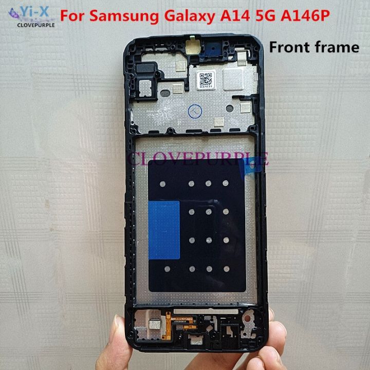 1pcs Front Frame For Samsung Galaxy A14 5G A146P Middle Frame + Back ...