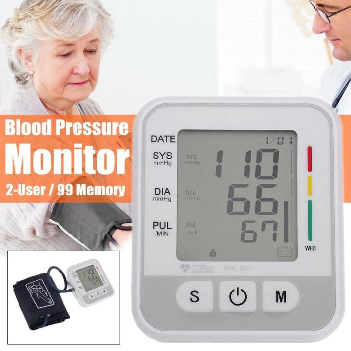 【Free Shipping】Automatic Blood affordable Pressure Monitor Dual User ...
