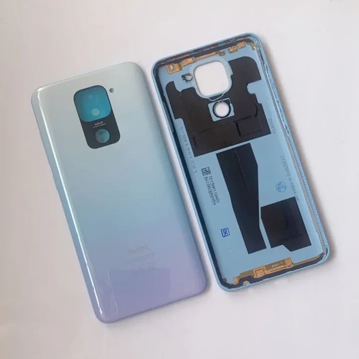Back Cover For Xiaomi Redmi Note 9 10x 4G Battery Cover+Middle Frame ...