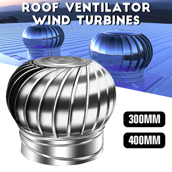 Air Vent Attic Ventilator Pipefit Roof Ventilating Fan Stainless steel ...