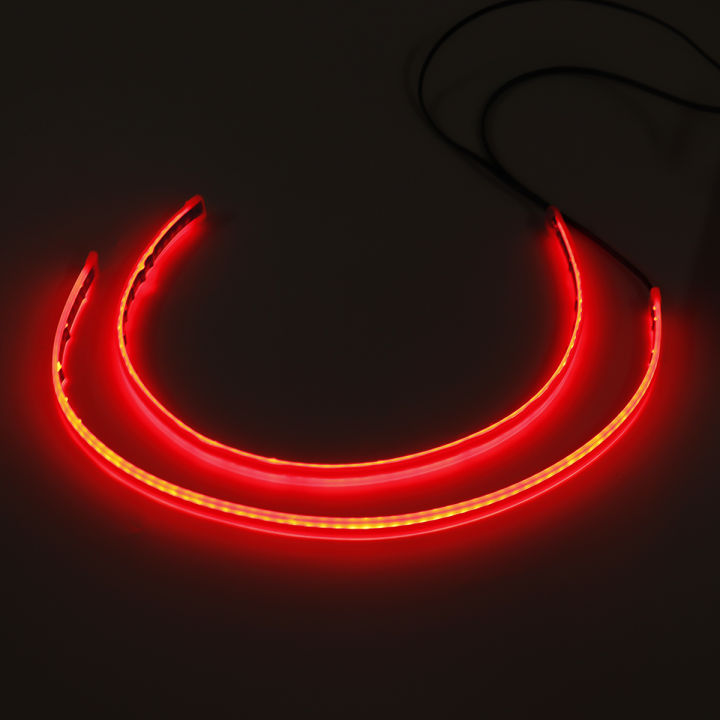 [CNY 2020]Flexible Soft Tube Guide DRL LED Motors Strip Light Car ...