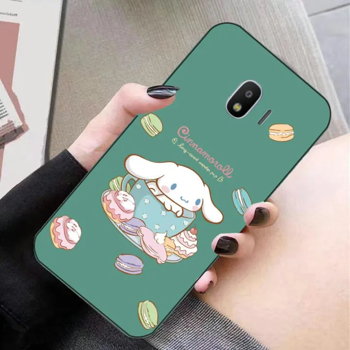 For Samsung Galaxy J4 Back Cover Case Cartoon Jade Gui Dog Fashion ...