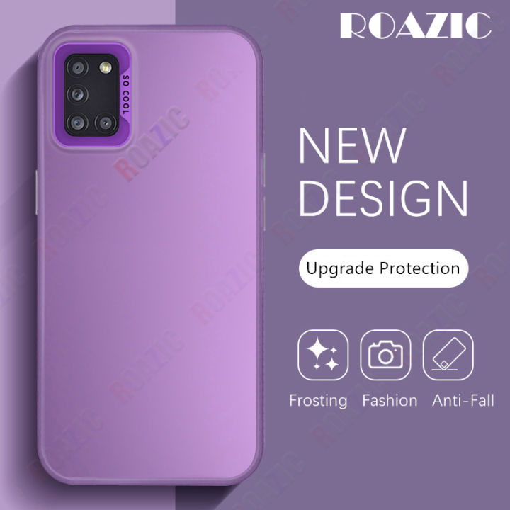 NORVIK Phone Case For Samsung Galaxy A31 Metallic Aurora Skin Casing ...