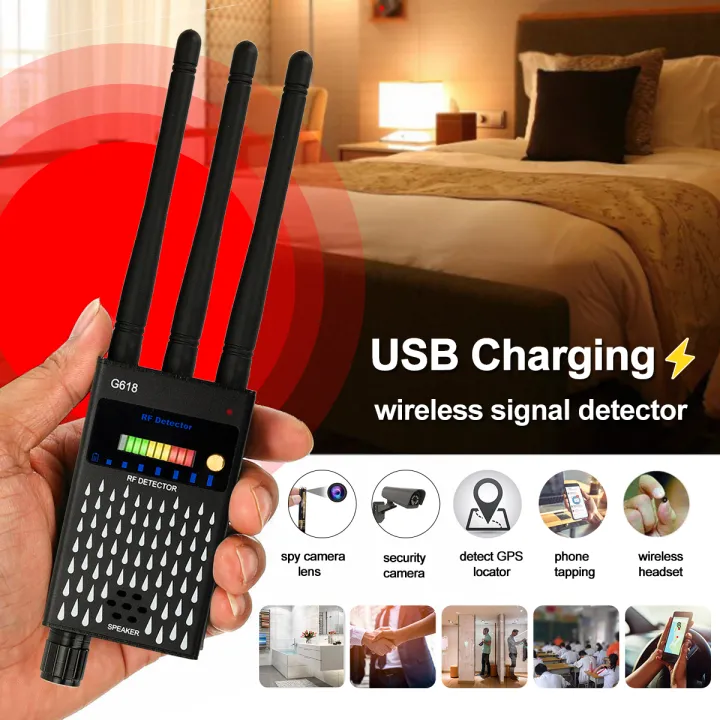 Multi-function GPS Detector GSM Audio Bug Finder RF Tracker Anti ...