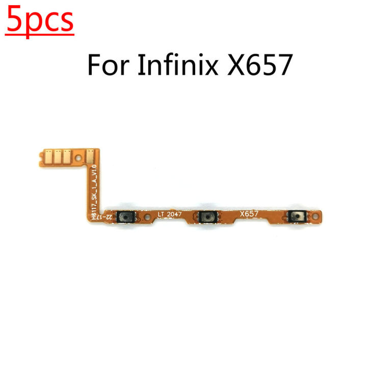 For Infinix Smart 5 X657 X657B Power On Off Button Volume Buttons ...