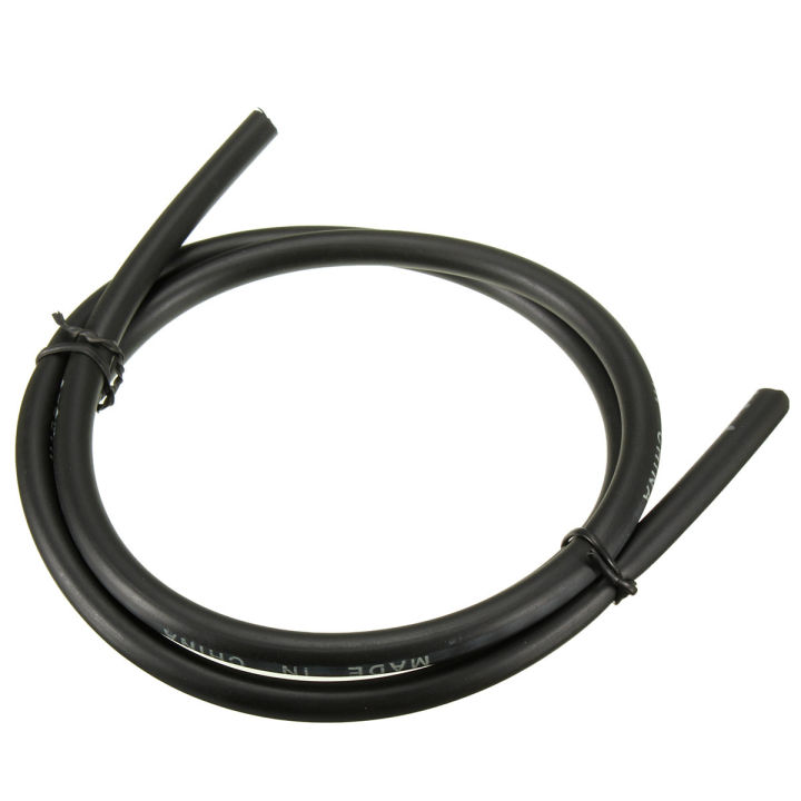 1M Black Best Motorcycle Fuel Line Petrol Pipe Oil Delivery Tube Hose ...