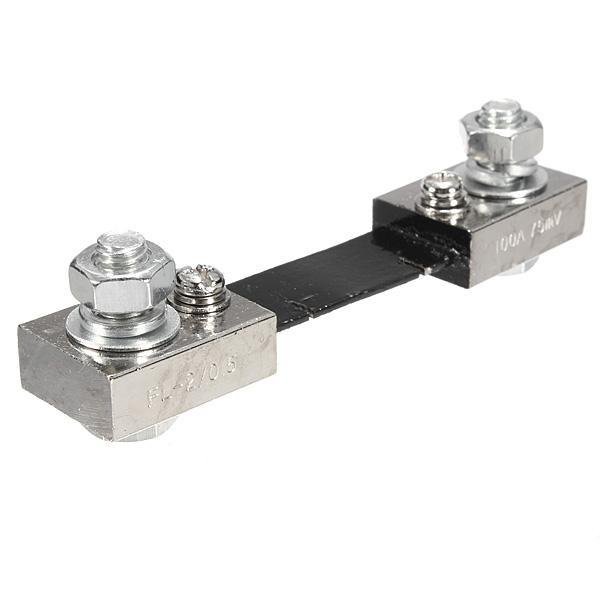 Analog Current Meter Divider Motors 100A 75mV Shunt Resistor for Amp ...