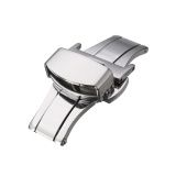 Automatic Double Click Butterfly Buckle Watch Push Button Fold ...