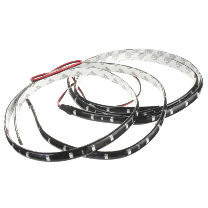 Car Flexible Waterproof IP65 LED SMD Strip Light Bulb 30/60/90/120cm ...