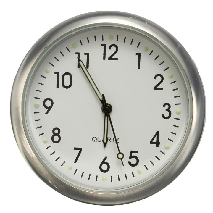 Creative Motors Anti-Scratch Car/Marine/Van/Auto Dashboard Quartz Clock ...