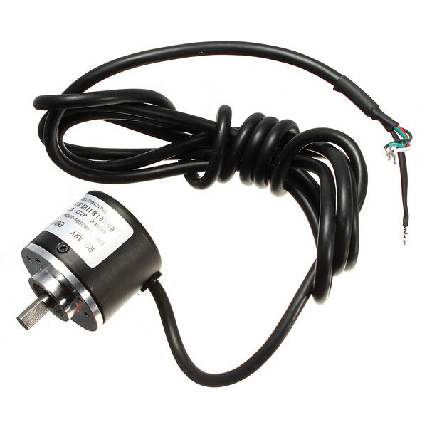 Encoder Motors 6mm Shaft 600P/R Incremental Rotary AB phase for Length ...