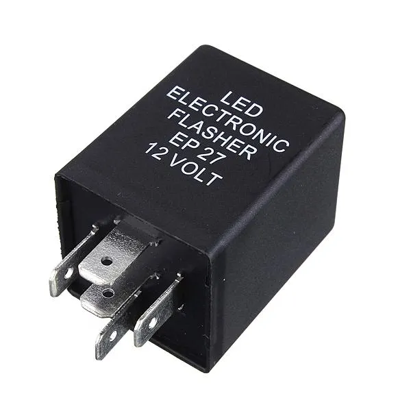 EP-27 LED Flasher Relay Premium Fix Hyper Flash Turn Signal Decoder ...