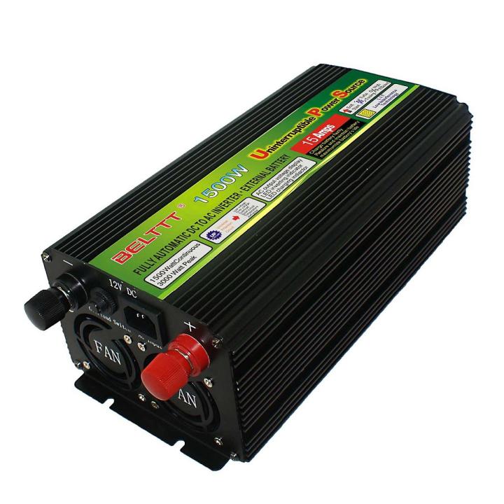 LED Display 24V to 220V Motors 1500W 3000W(peak) UPS Power Inverter For ...