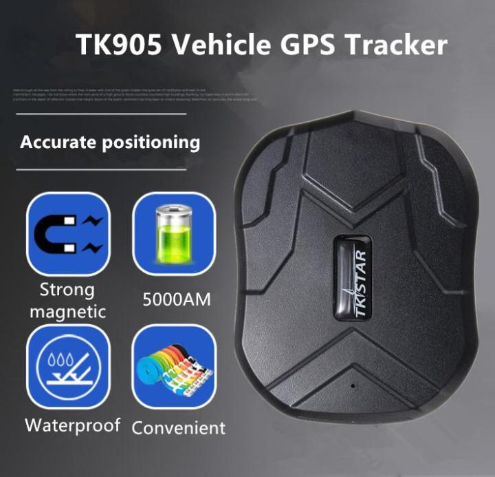 TKSTAR TK905 Car Vehicle Tracking Device w/ Powerful Magnet Vehicle Tracker - | Daraz.com.bd