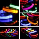 Universal Serial Bus Rechargeable Flashing Adjustable Safety Nylon LED ...