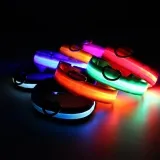 Universal Serial Bus Rechargeable Flashing Adjustable Safety Nylon LED ...