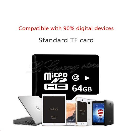 【100% Original+Free Shipping】128GB Tf Card Memory Card Class10 64GB ...