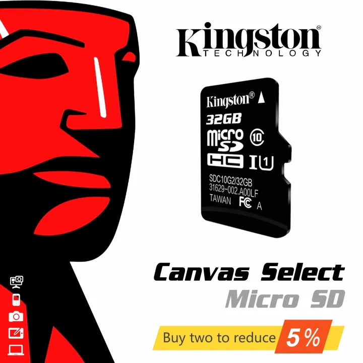 【COD + Gift】 Original High Speed SDHC Kingston SD Card 16gb 32gb 64gb ...