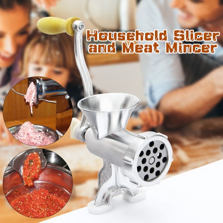 Enhanced Multi-use Manual Sausage Maker Meat Mincer & Grinder Hand ...