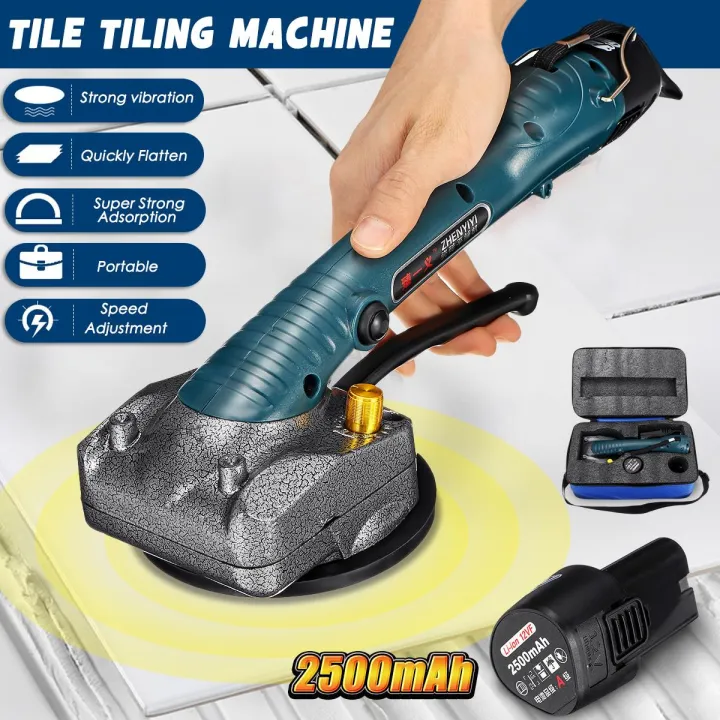 600W 220V New Tile Tools DIY Tiling Machine 40kg Installation Tool for ...