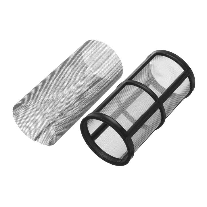 1" 80 New Screen Transparent Inline Mesh Strainer Water Filter ...