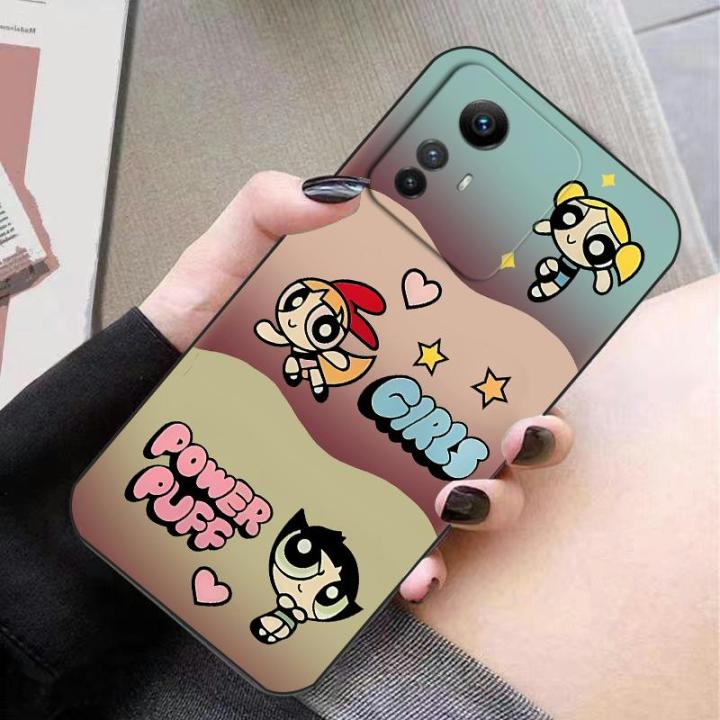 For Redmi Note 12s 4G Back Cover Case Fashion Little Flying Policewoman ...