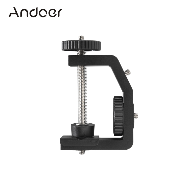 Universal C-Clamp Multifunctional Aluminum Alloy C Clamp Mount with 1/4 ...