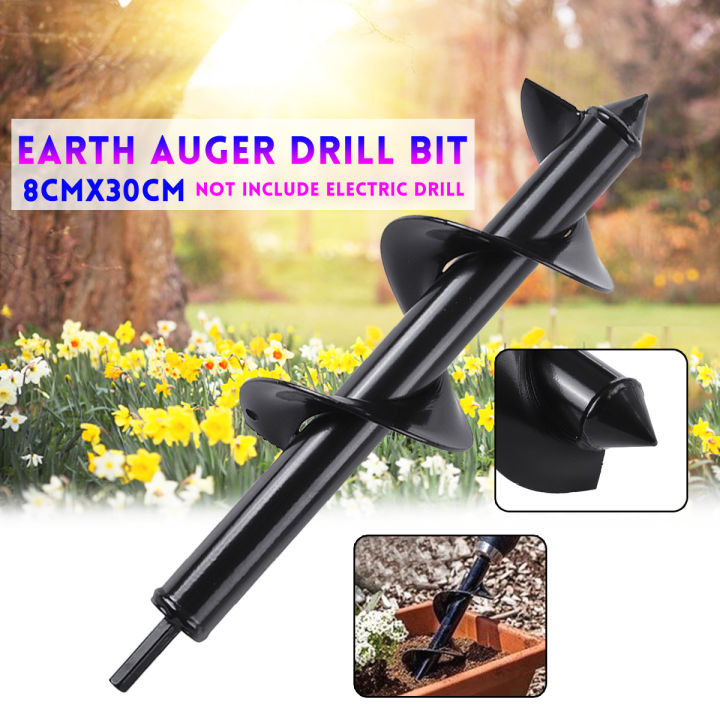 Earth Auger Drill Tools DIY Bit Fence Borer For Garden Planting Post ...