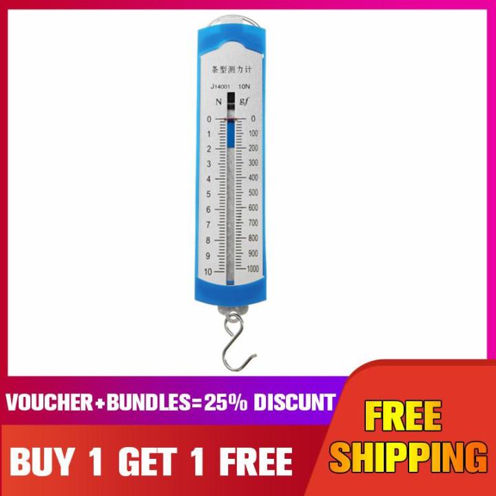 【Buy 1 Get 1 Free】10N Lab Dynomometer Spring Scale Balance Newton Force ...