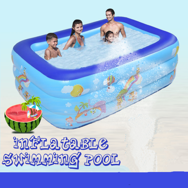 Child Family New Swimming Pool Garden Outdoor Summer Inflatable Kids ...