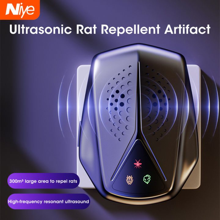 Niye Ultrasonic pest repeller Mouse control device Emit specific sound ...