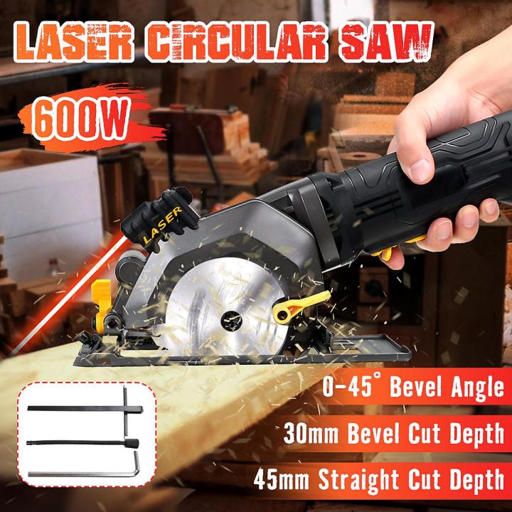 Hand Held HOT SELL New Laser Circular Saw Parallel Guide Straight Bevel ...