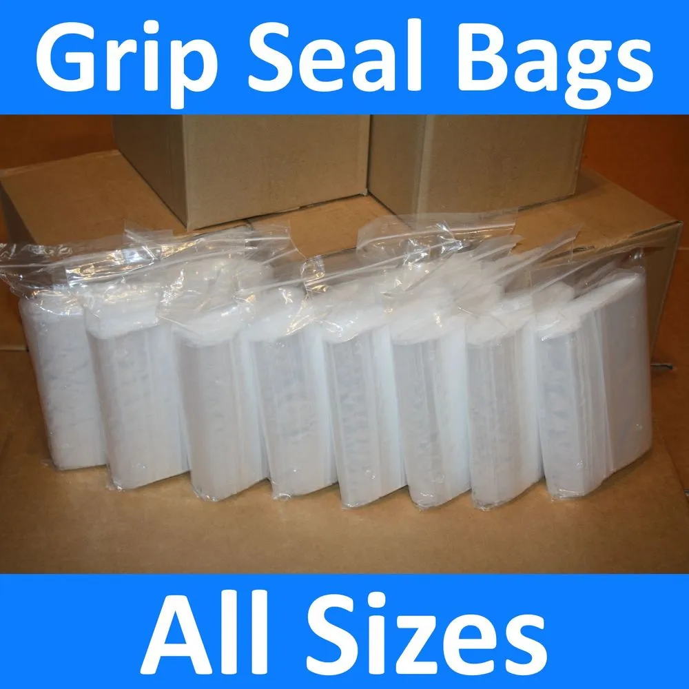 5” x 6” Zip Lock Plastic Packet - 100 Pcs pack