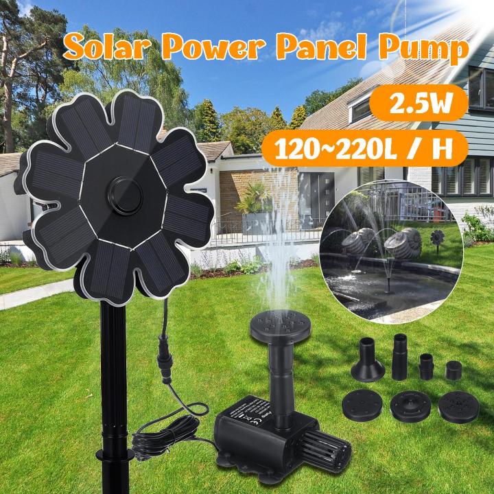 Solar Water HOT SELL Panel Power Fountain Pump Kit Pool Garden Pond ...