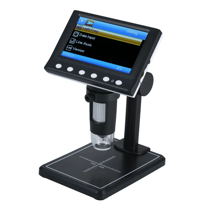 Digital Microscope 4.3-i-nch 1000X Magnification LCD Microscope ...