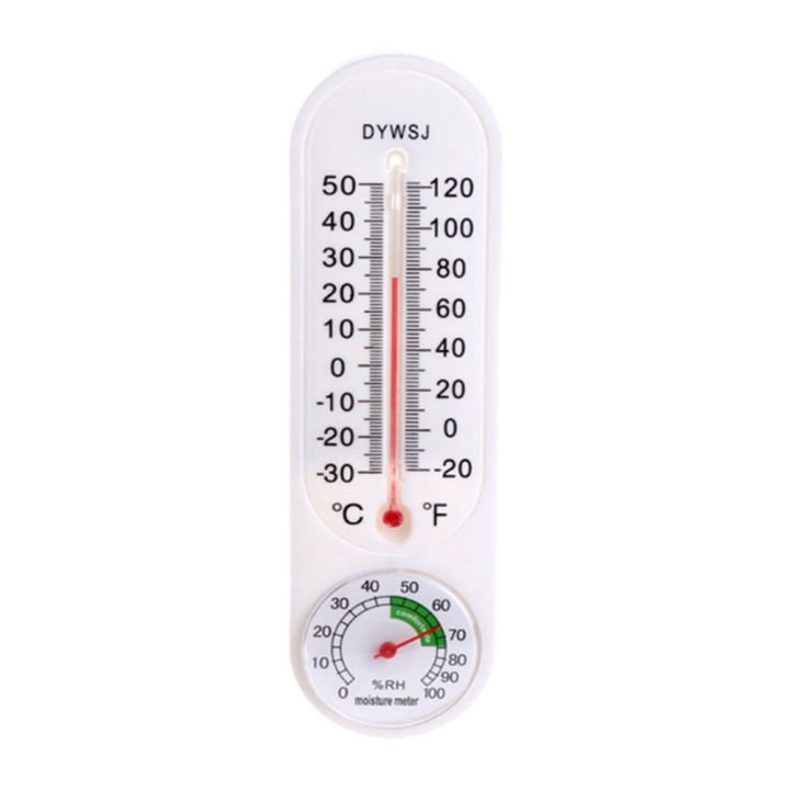 Indoor Vertical Ther-mometer Hygrometer Wall-mounted Household ...