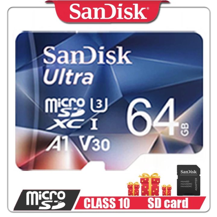 【FREE Shipping+COD】SanDisk Ultra A1 Micro SD Card Memory Card SD Card ...