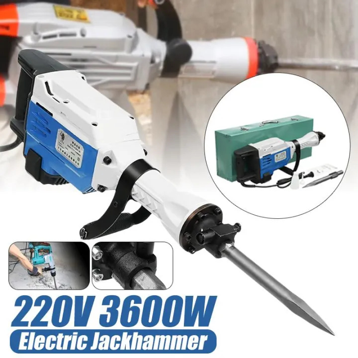 Hammer Drill New 3600W Heavy Duty Concrete Breaker Demolition ...