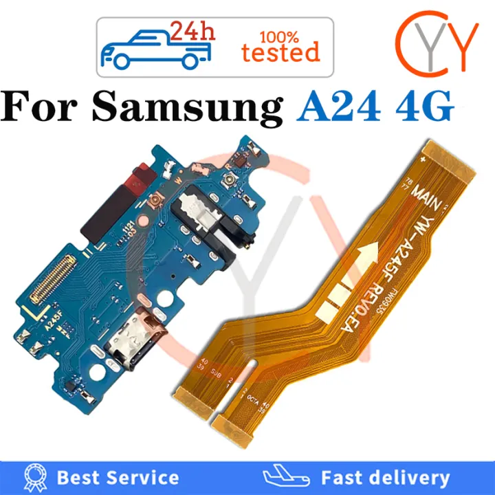 with IC For Samsung Galaxy A24 4G A245 A245F Charging Port Dock Board ...