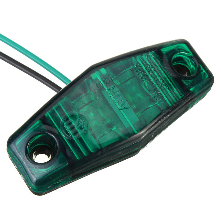 2LED 12/24V Highquality Side Marker Indicator Light Clearance Lamp ...