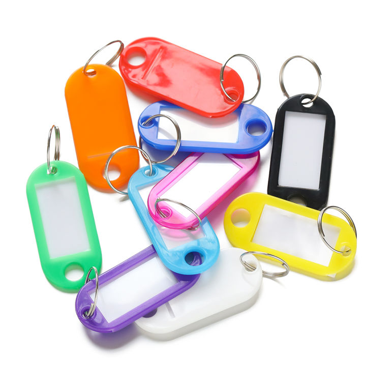 【Eco-friendly】 St. kunkka 10Pcs 22x48.5mm Portable Key Tag Label Tough ...